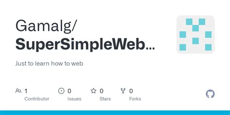 Github Gamalgsupersimplewebapp Just To Learn How To Web