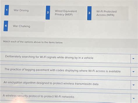 War Driving Wired Equivalent Wi Fi Chegg Com