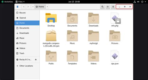 Enable Minimize And Maximize Buttons On Almalinux Or Rocky Linux 8