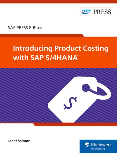 Product Costing With SAP S 4HANA Beginner S Guide By SAP PRESS