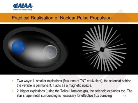 Practical Realisation Of Nuclear Pulse Propulsion