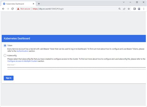 fedora 38 kubernetes enable dashboard server world