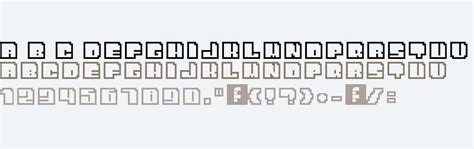 Bit Outline Fonts Free Download OnlineWebFonts COM