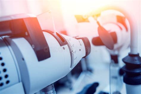 Synoptophore And Strabismus Treatment Squint Test Orthoptics Stock