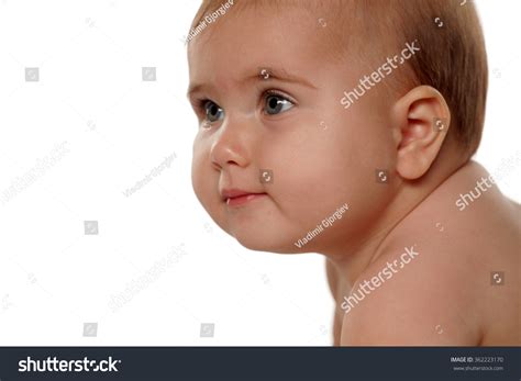 Profile Cute Baby Girl Stock Photo Shutterstock