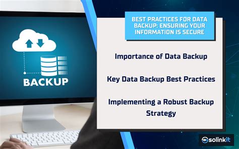 Best Practices For Data Backup Ensuring Your Information Is Secure Solinkit