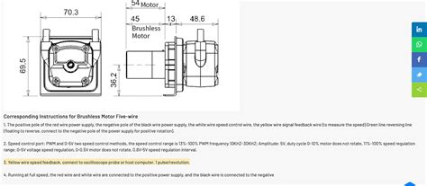 How Do I Read The Feedback Signal From A Brushless Peristaltic Pump Using An Arduino Motors