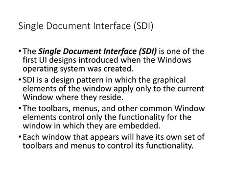 Ppt Windows Applications Overview And Design Guidelines Powerpoint