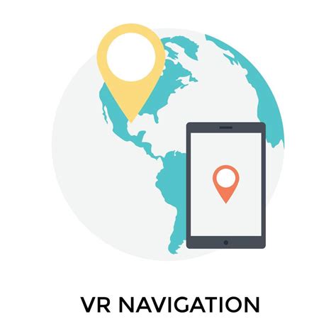 trendy vr navigation 15088379 vector art at vecteezy