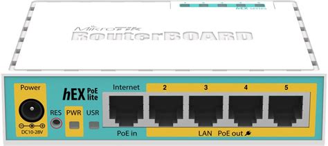 MikroTik RouterBOARD RB UPr HEX PoE Lite Discomp