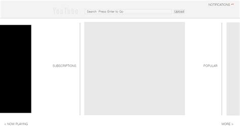 youtube redesign youtube carousel behance