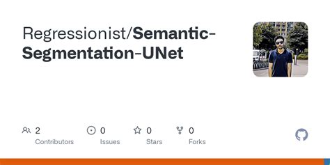 GitHub Regressionist Semantic Segmentation UNet