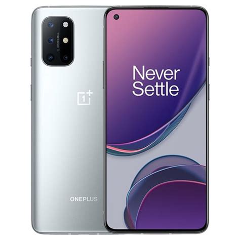 Global ROM OnePlus 8T 6 55 Inch 5G Smartphone 12GB 256GB Lunar Silver