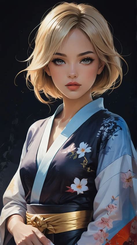 100 Kimono Ai Generated Images Starryai