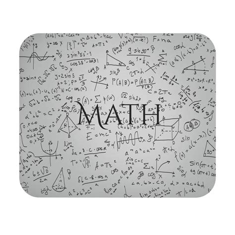 Math Equations Mouse Pad Rectangle Etsy