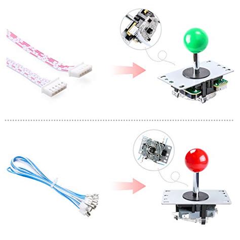 Snapklik Hikig Zero Delay LED PC Encoder USB To Joystick For LED Arcade Buttons
