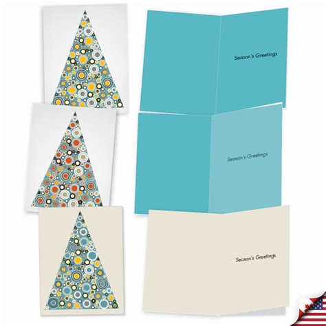 Ornamentals Christmas Tree Holiday Notecards