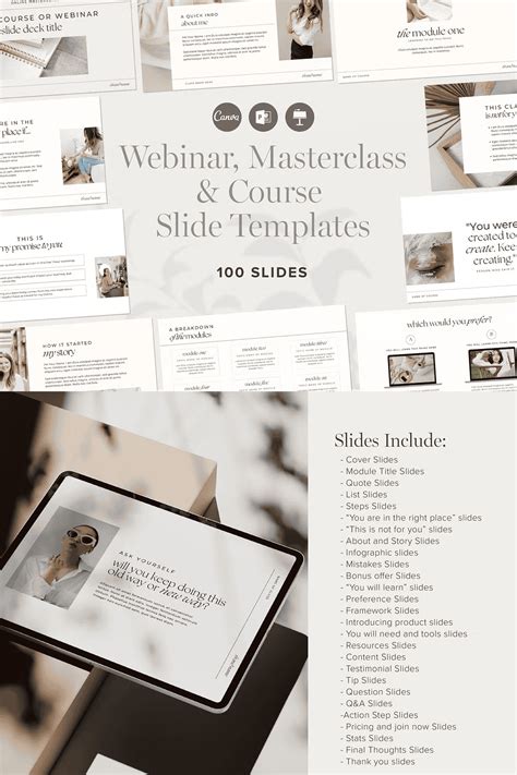 Webinar Masterclass Course Slideshow Siteoutsite
