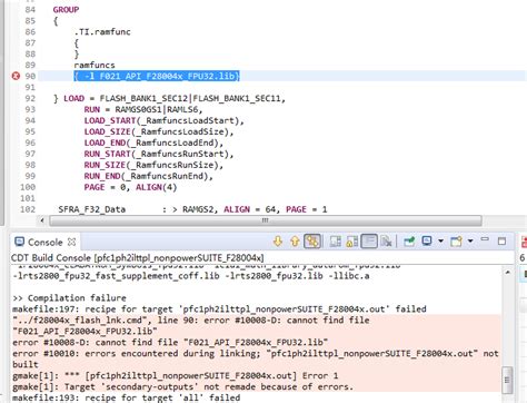 Tms320f280049c Flash Api Operation Malfunction C2000 Microcontrollers Forum C2000™︎
