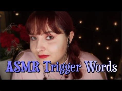 I’ll make your ears tingle ASMR trigger words, whisper, mouth sounds for relaxation. Stress relief