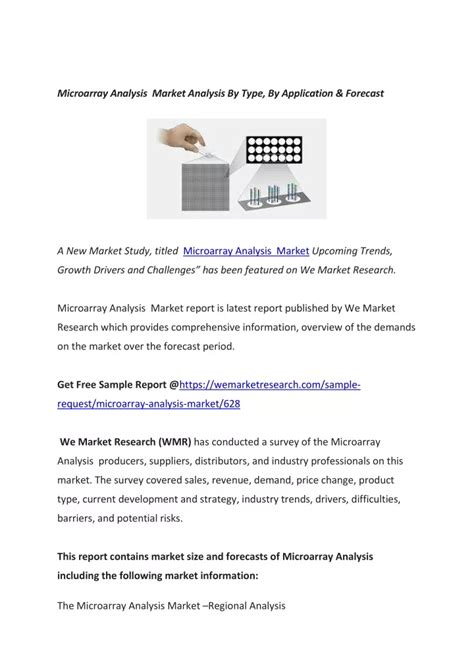 Ppt Microarray Analysis Market Powerpoint Presentation Free Download