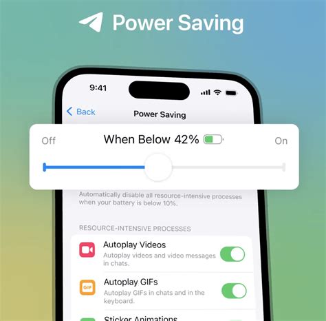 power saving comes to telegram phandroid