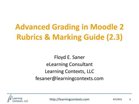 Advanced Grading Pptx