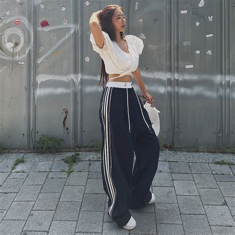 라걸 레이스트랙라인팬츠 Pt