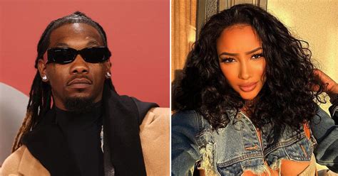 offset spotted with model after cardi b split