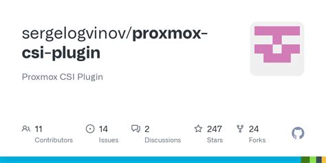 github sergelogvinov proxmox csi plugin proxmox csi plugin