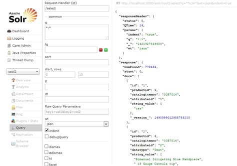 Java How To Invoke Solr Dataimport Handler Results In Mvc Controller