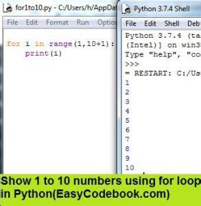 Python For Loop Syntax Plus Examples EasyCodeBook Com
