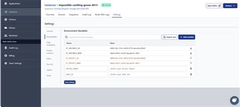Sending And Receiving Telegram Messages With Node Red • Flowfuse
