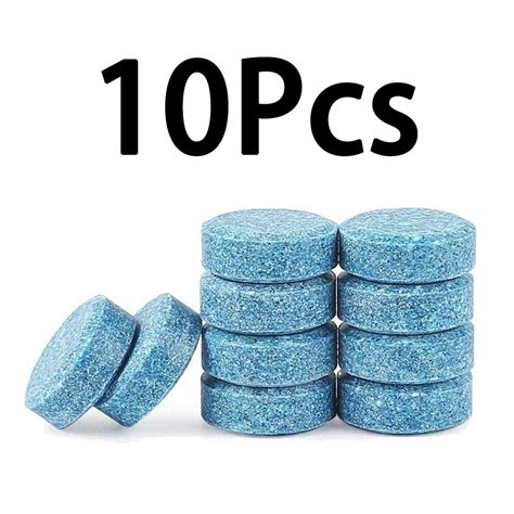 10pcs Car Windshield Washer Fluid Concentrate Tablets Multifunctional