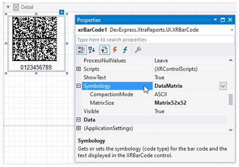 Ecc200 Data Matrix Net Reporting Tools Devexpress Documentation