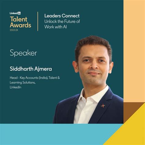 Siddharth Ajmera On Linkedin Leadersconnectindia Talentawardsindia