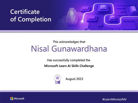 nisal gunawardhana on linkedin learnmicrosoftai microsoft mslearn