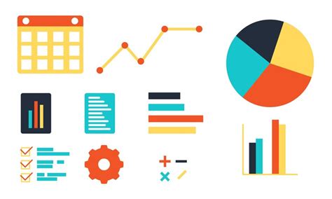 premium vector data analysis database visualization working sorting information using digital