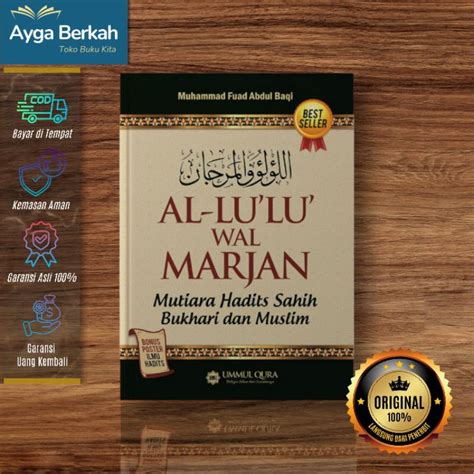 Jual Al Lulu Wal Marjan New Hard Cover Mutiara Hadits Sahih Bukhari