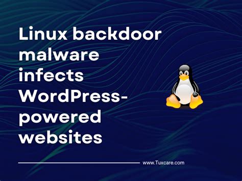 linux backdoor malware infects wordpress powered websites