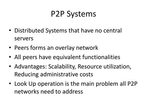 Ppt Gia Making Gnutella Like P2p Systems Scalable Powerpoint