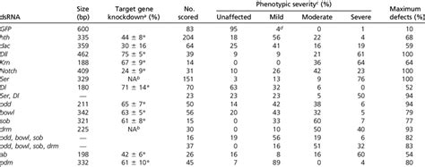 Summary Of Overall Effects Of Rna Inference Download Table
