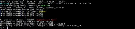 Segmentation Fault On Centos 7 · Issue 577 · 3proxy3proxy · Github