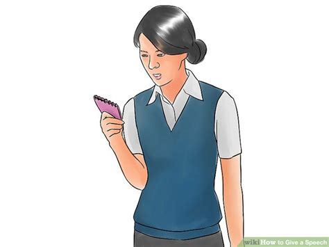 How To Give A Speech With Sample Speeches WikiHow