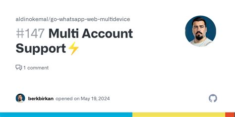Multi Account Support⚡️ · Issue 147 · Aldinokemalgo Whatsapp Web Multidevice · Github