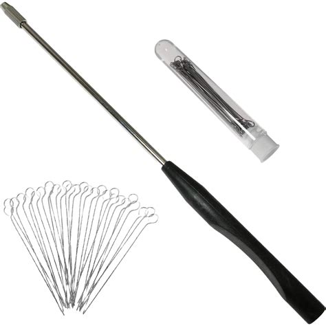 Inoculation Loop Kit W 50 Nichrome Rings For Mycology Work Deepspore