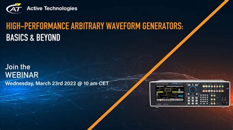 Active Technologies Fast Arbitrary Waveform Generators