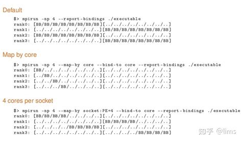 openmp bind 和 mpi pinning 知乎