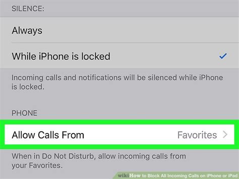 How To Block All Incoming Calls On IPhone Or IPad Steps