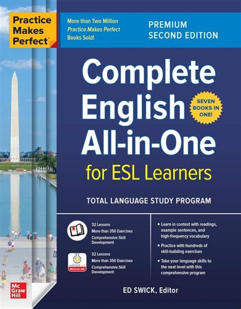 کتاب انگلیسی Practice Makes Perfect Complete English All In One For Esl Learners Second Edition